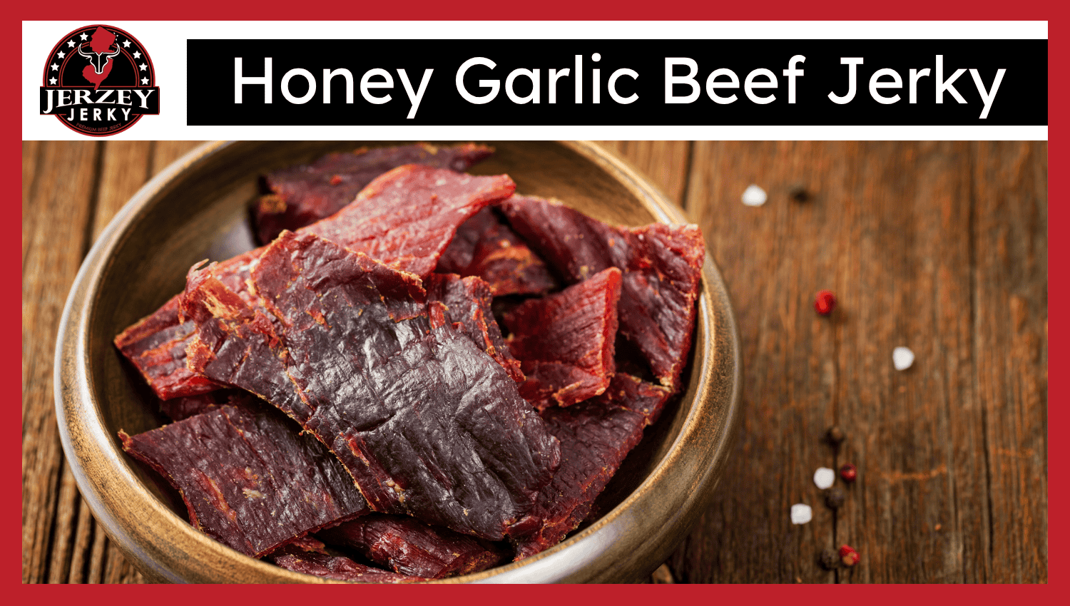 Honey Garlic Beef Jerky Recipe – Jerzey Jerky